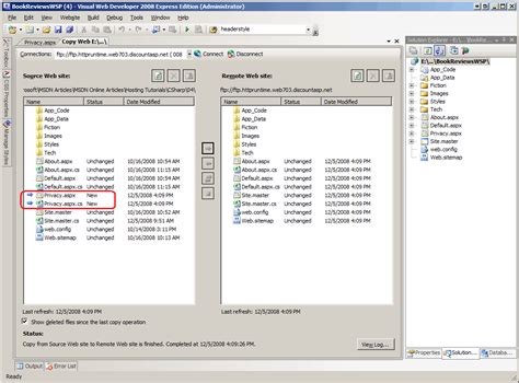 Deploying Your Site Using Visual Studio C Microsoft Learn