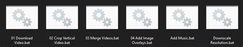 Vertical Video Clip Creation With Ffmpeg And Batch
