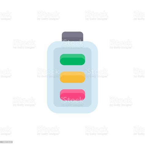 벡터의 배터리 아이콘입니다 로고 타입 0명에 대한 스톡 벡터 아트 및 기타 이미지 0명 가득 찬 그래픽 사용자 인터페이스 Istock