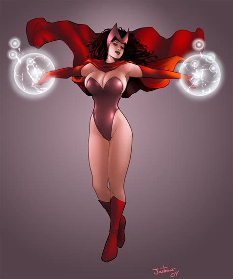 Scarlet Witch By Jaxtraw Hentai Foundry