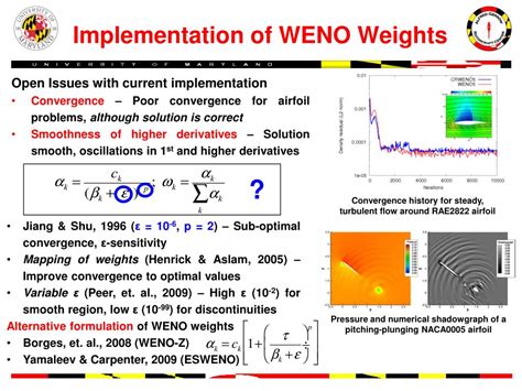 Ppt Application Of Compact Reconstruction Weno Schemes To The Navier Stokes Equations