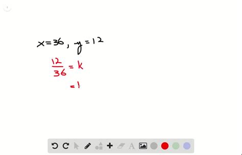 the variables x and y vary directly use the give…
