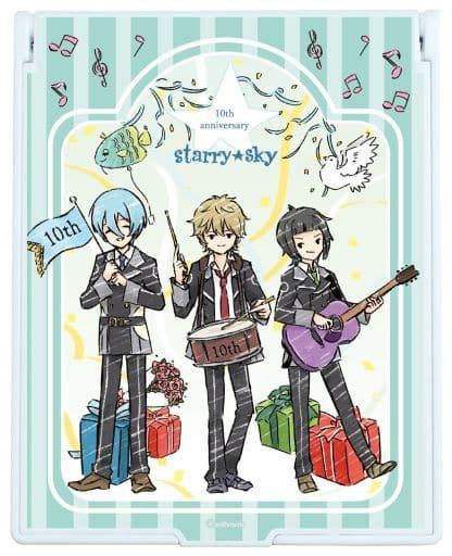 駿河屋 02summer 10周年記念ver グラフアートデザイン デカキャラミラー 「starrysky」（生活雑貨）