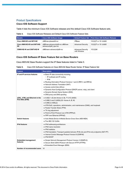 Cisco 867vae K9 Integrated Services Router With Vdsl2 Adsl2