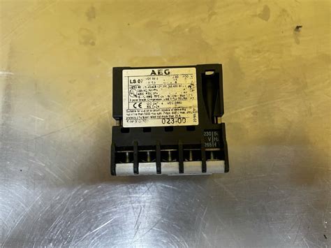 Contactor Aeg Ls07 7a 230v 3kw Hexagon Spare Parts