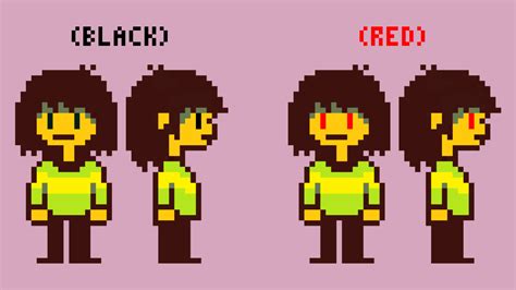 I Made Some Sprites Of Kris With Their Eyes Visible I Couldnt Decide Which Eye Color Looks