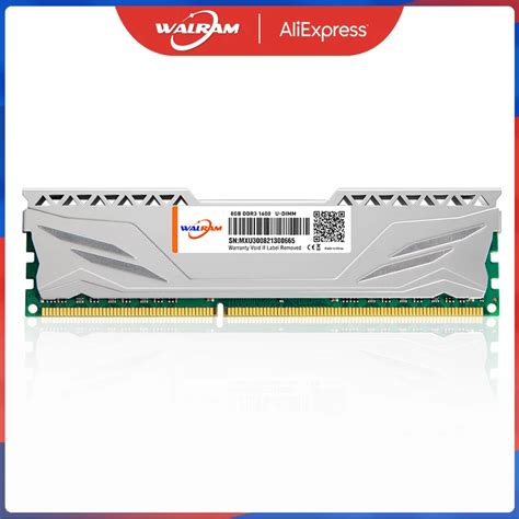 Walram Ram 메모리 Ddr3 Udimm 데스크탑 컴퓨터 용 Intel 및 Amd 15v 240pin 4gb 8gb