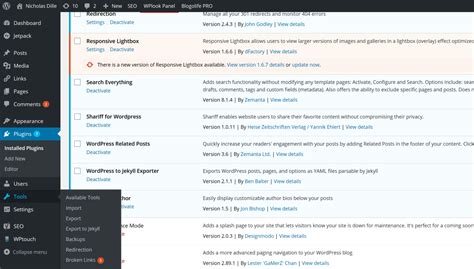 Wordpress To Jekyll Part 3 Exporting Your Blog Content · Nicholas Dille