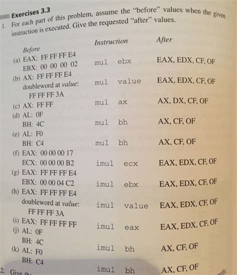 Solved For Each Part Of This Problem Assume The Before