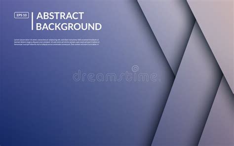 Modern Dynamic Abstract Blue Overlap Shape Shadow And Light Dimension