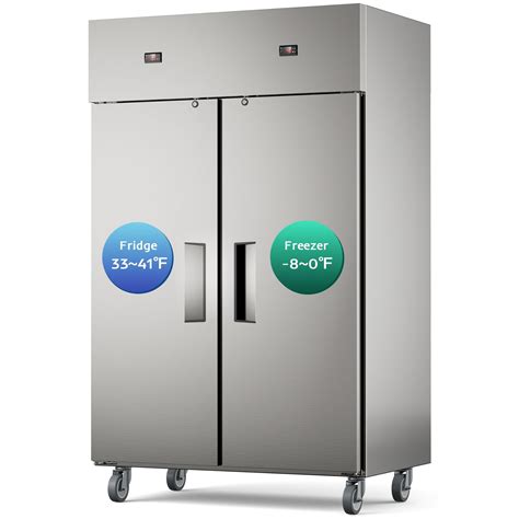 Mojgar Commercial Refrigerator And Freezer Combo48 W Dual Temperature