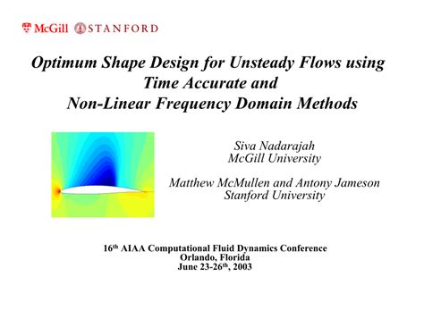 PDF Unsteady Flows Using Time