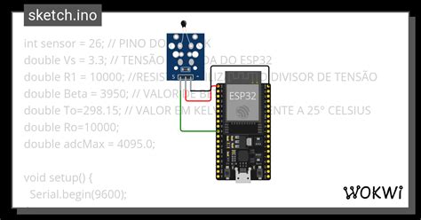 Termômetro Completo Valnei Filho Wokwi Esp32 Stm32 Arduino Simulator