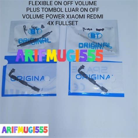 Jual FLEXIBLE FLEXIBLE POWER ON OFF VOLUME POWER PLUS TOMBOL LUAR ON OFF Shopee Indonesia