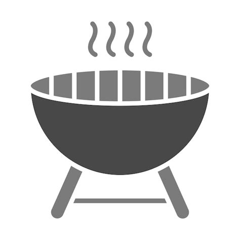 그릴 아이콘 프리미엄 벡터