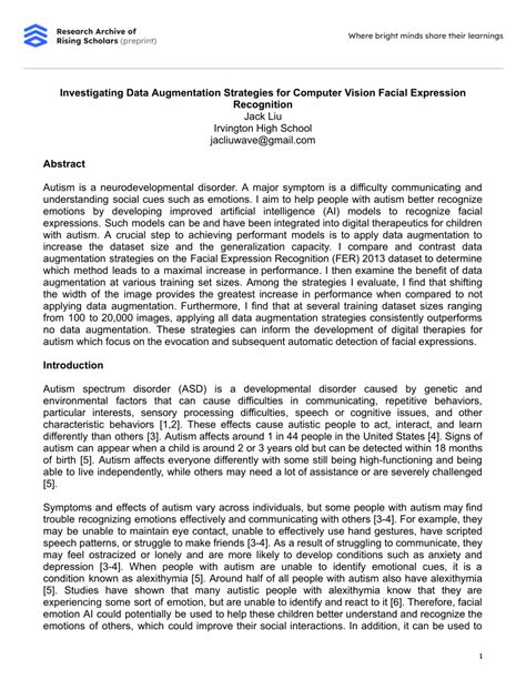 Pdf Investigating Data Augmentation Strategies For Computer Vision