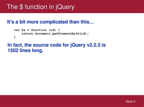 Getting Started With Jquery Ppt Download
