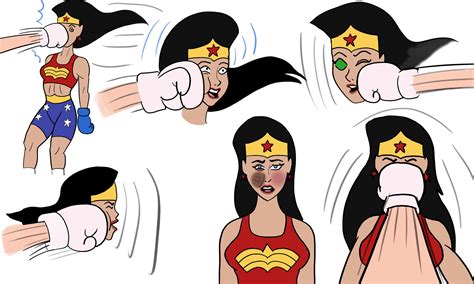 Commission Wonder Woman V Jessica Rabbit Pg4 By Moartproductions On