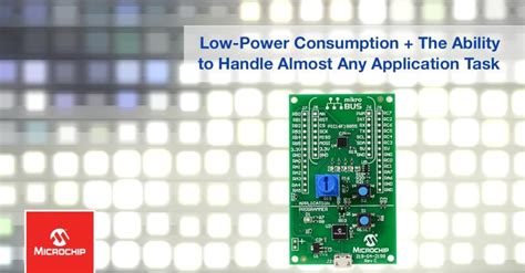 The Mplab® Xpress Evaluation Board Contains The Pic16f18855 Mcu An 8 Bit Device With The Unique