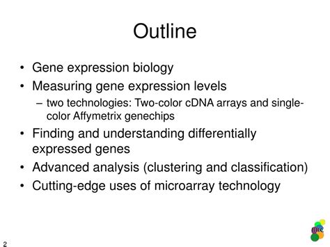PPT Analysis Of Gene Expression Data PowerPoint Presentation Free Download ID