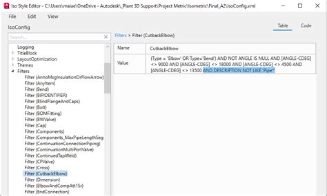 如何从使用 Autocad Plant 3d 创建的等轴测图形中的弯管删除缩进注释