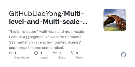 github githubliaoyong multi level and multi scale feature aggregation