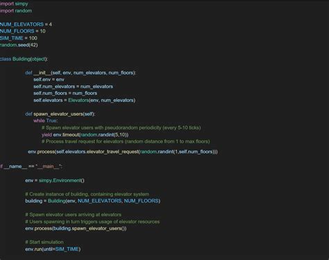 simpy discrete event based digital twin — combine