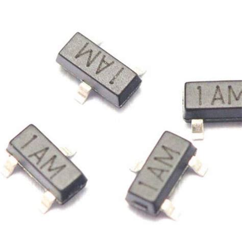 100pcs MMBT3904 2N3904 PMBT3904 1AM 0.2A 40V NPN SMD Transistor SOT-23 ...