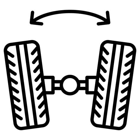Wheel Alignment Icon Line Vector Illustration 36322955 Vector Art At Vecteezy