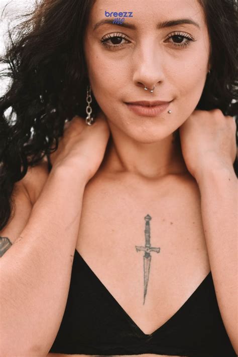 Women Chest Tattoo Idea Chest Tattoos For Women Chest Tattoo Words
