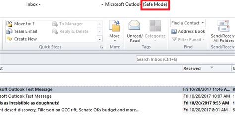 Easy Solutions To Fix Outlook Starting In Safe Mode Error