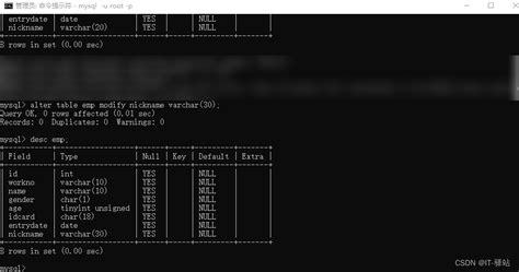 【mysql】黑马教程mysql数据库 Mysql基础（一）show Create Table 表名 Csdn博客