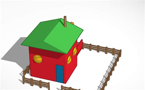 3d Design Дом Tinkercad