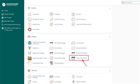 Select Php Version Vs Multiphp Manager