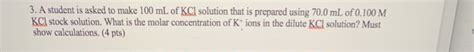 Solved 1 In This Experiment The Procedure Instructs You To