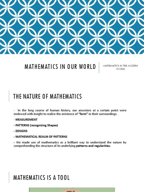 Mathematics Of Patterns Exploring The Structures And Symmetries Found In Nature Pdf Pattern