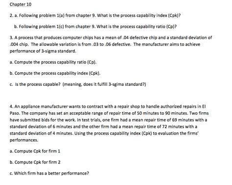 Solved 2 A Following Problem 1a From Chapter 9 What Is