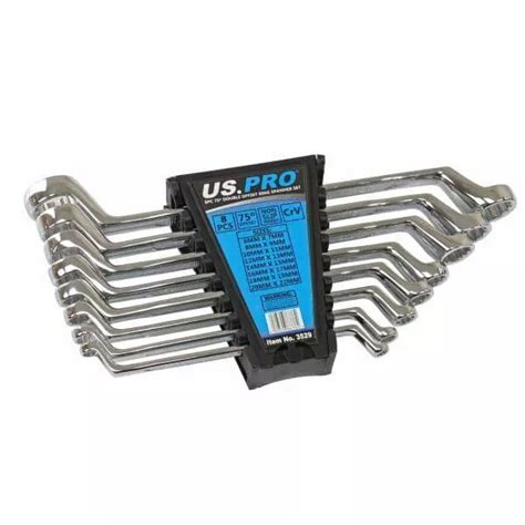 Offset Ring Spanner Set 8pc 6mm 22mm TradeWest