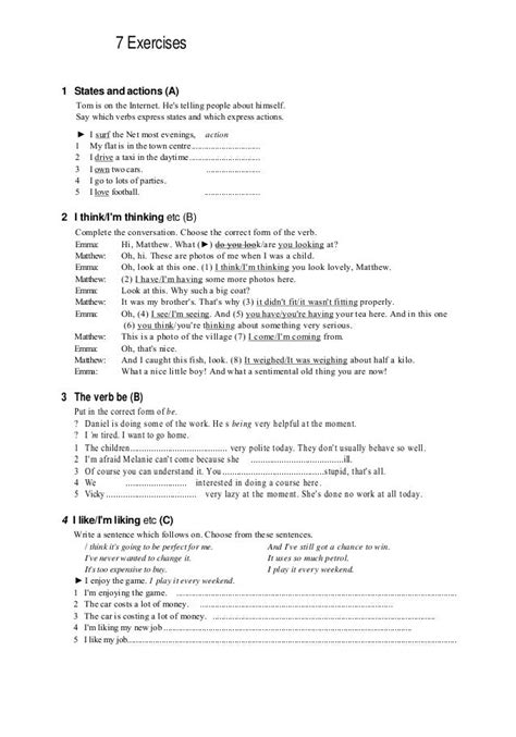 A Grammar Of Present Day English: Practice Book - specificationwall