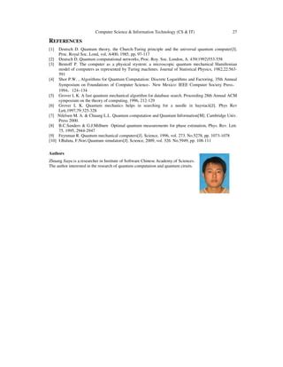 COMPUTATIONAL PERFORMANCE OF QUANTUM PHASE ESTIMATION ALGORITHM PDF