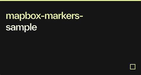Mapbox Gl Draw Circle Examples CodeSandbox