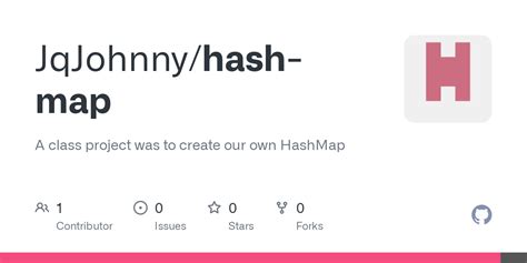 Github Jqjohnnyhash Map A Class Project Was To Create Our Own Hashmap