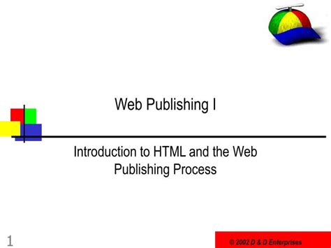 Ppt Web Publishing I Powerpoint Presentation Free Download Id4598958
