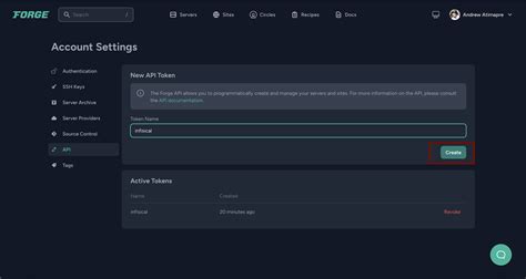 laravel forge infisical