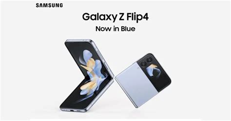 Samsung Galaxy Z Flip 4 5G New Blue Colour Variant Launched In India Digital Web Review
