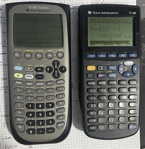 Hi I Have Ha Problem On My Ti 89 As U Can See I Get A Different