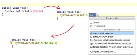 what s cool in intellijidea part ii live templates java code geeks