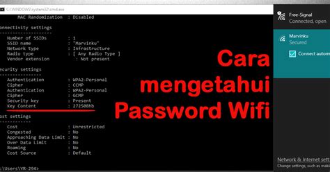 Cara Untuk Mengetahui Password Wifi Menggunakan CMD Di All Windows Catatan Shand
