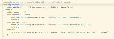 Ethermintd Dose Not Support Pubkeymultisigthreshhold · Issue 695 · Cosmos Ethermint · Github