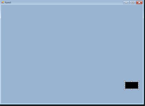 How To Make Button Fit The Form When Resizing It C Stack Overflow